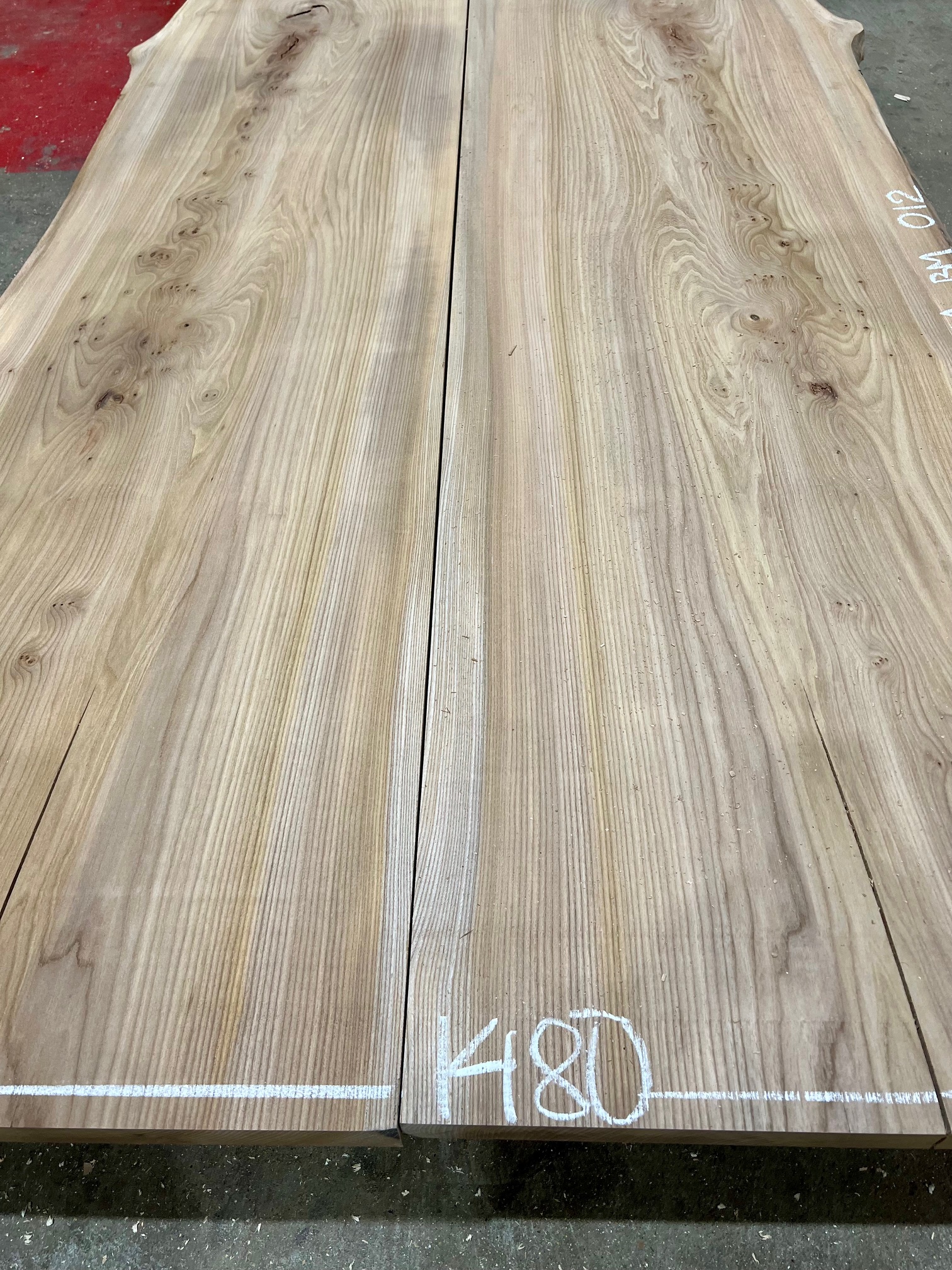 Elm Book Matched Pair #012 / Book Matched Timber - Timber Supplies