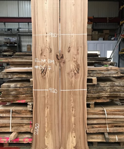 Elm Timber for sale, Kiln Dried, Rough Sawn sourced within East Sussex