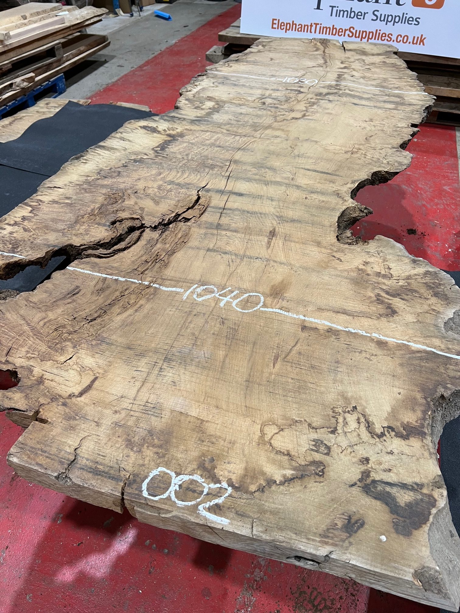 Burr Oak #002 ⁄ Elephant Timber Supplies