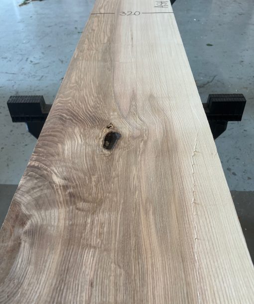 Kiln Dried Ash Planks - 27mm thickness. Locally sourced.