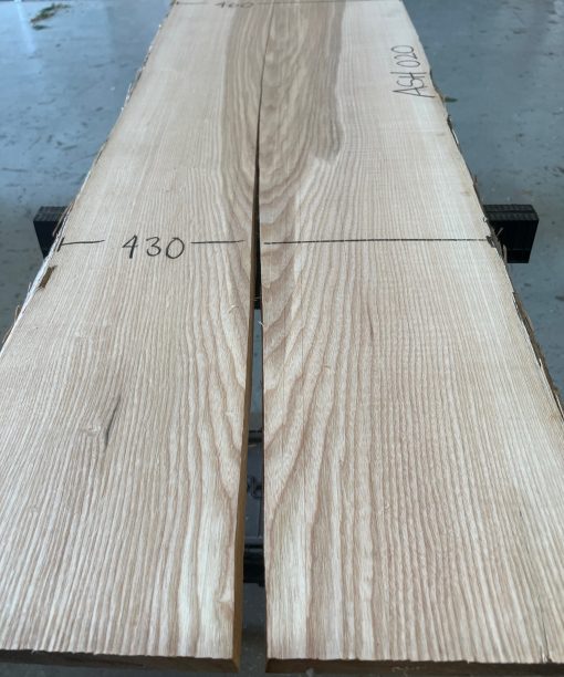 Kiln Dried Ash Planks - 27mm thickness. Locally sourced.