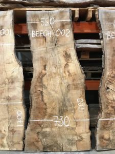 Live Edge Beech Timber from Elephant Timber Supplies