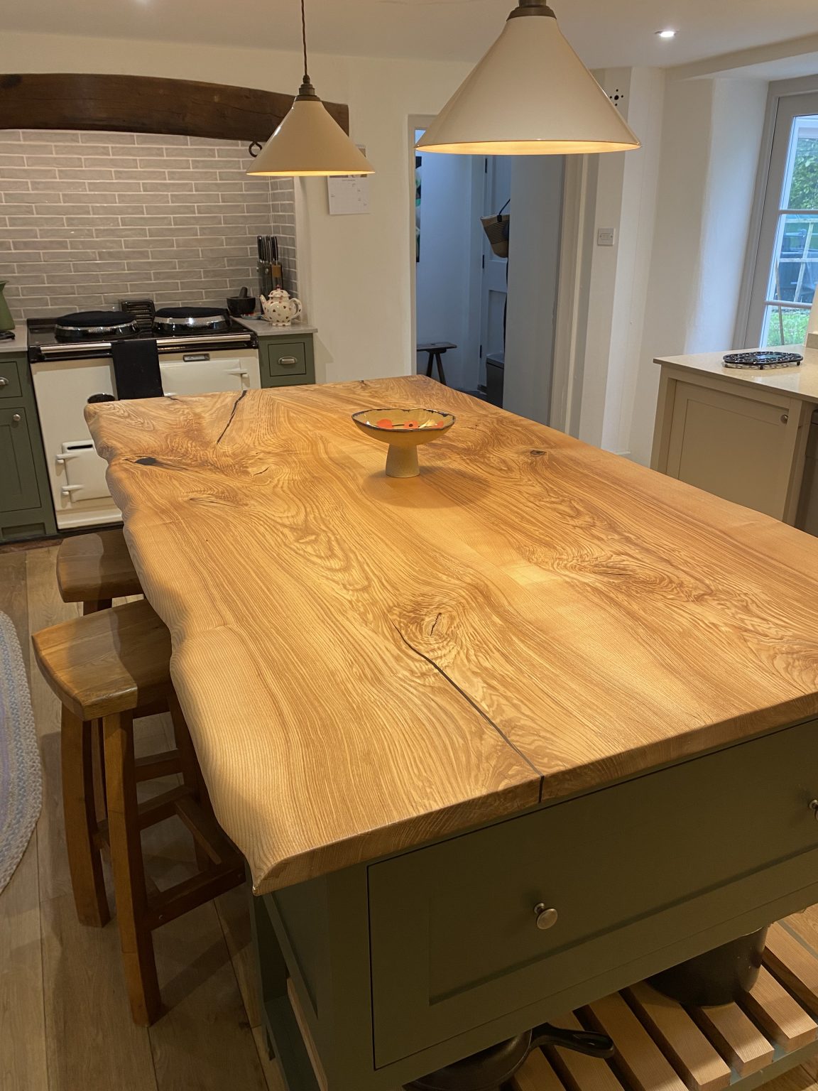 Olive Ash Kitchen Island ⁄ Elephant Timber Supplies