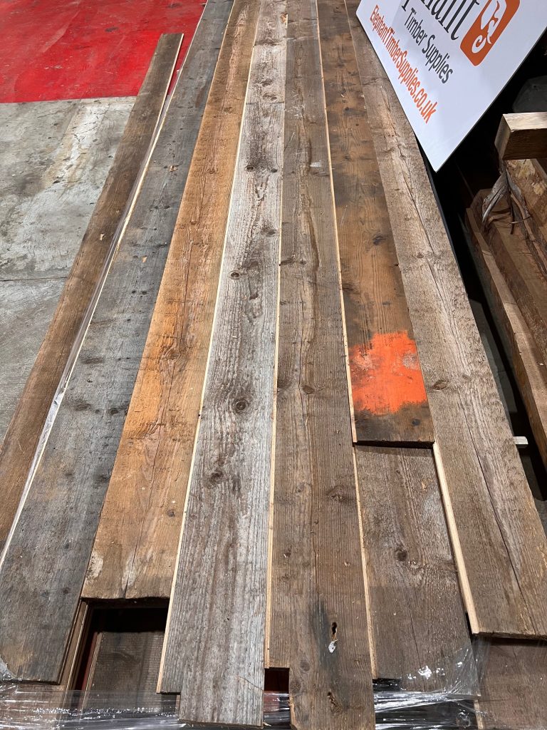 Reclaimed Barn Cladding with Tongue and Groove ⁄ Elephant Timber Supplies