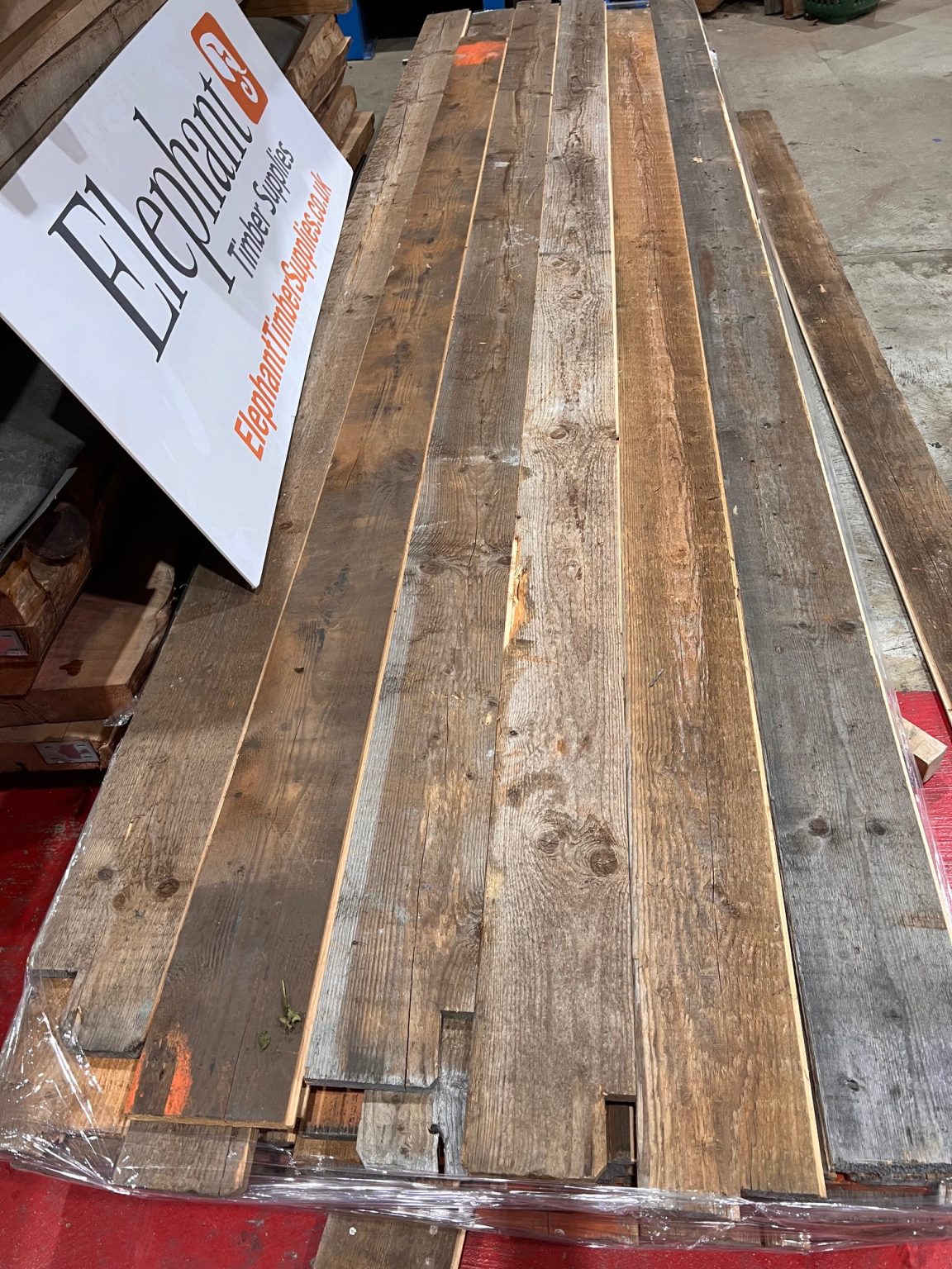 Reclaimed Barn Cladding with Tongue and Groove ⁄ Elephant Timber Supplies