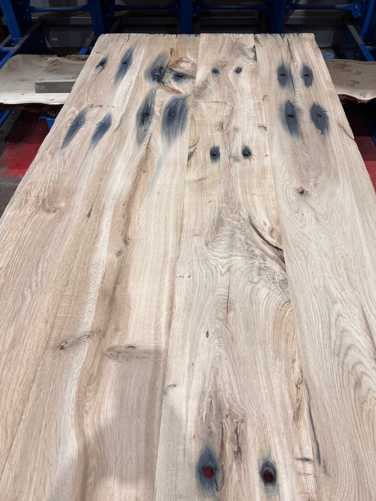 Rustic Oak table top made from reclaimed train sleepers #TT006 ...