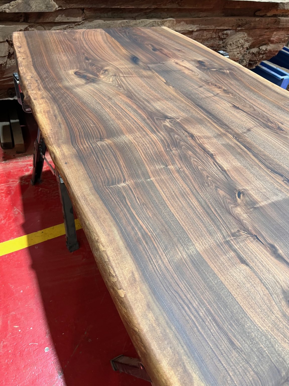 Walnut Dining Table Top - 2215 x 820/1000 x 37mm ⁄ Elephant Timber Supplies