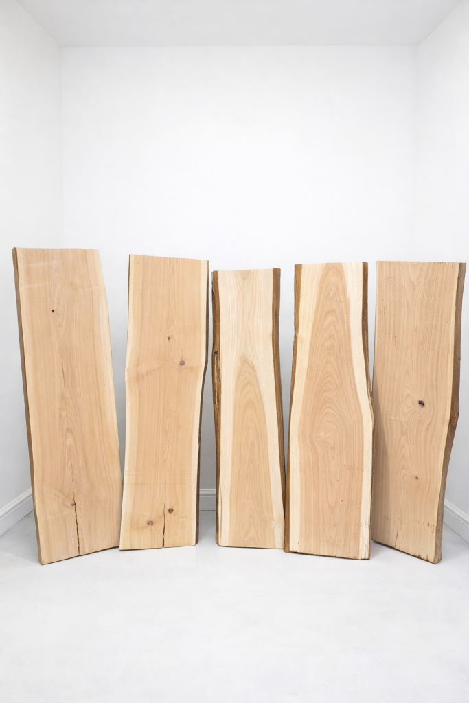 Live Edge Cherry Wood Planks ⁄ Elephant Timber Supplies